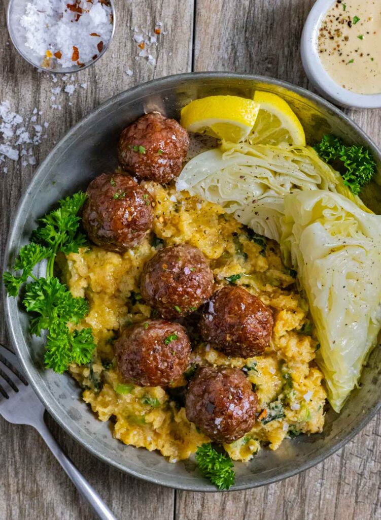 Corned Beef Meatballs (gluten-free)