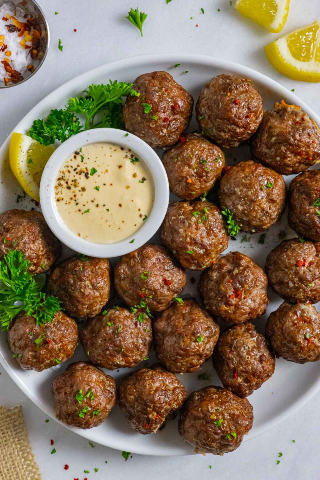 Corned Beef Meatballs (gluten-free)