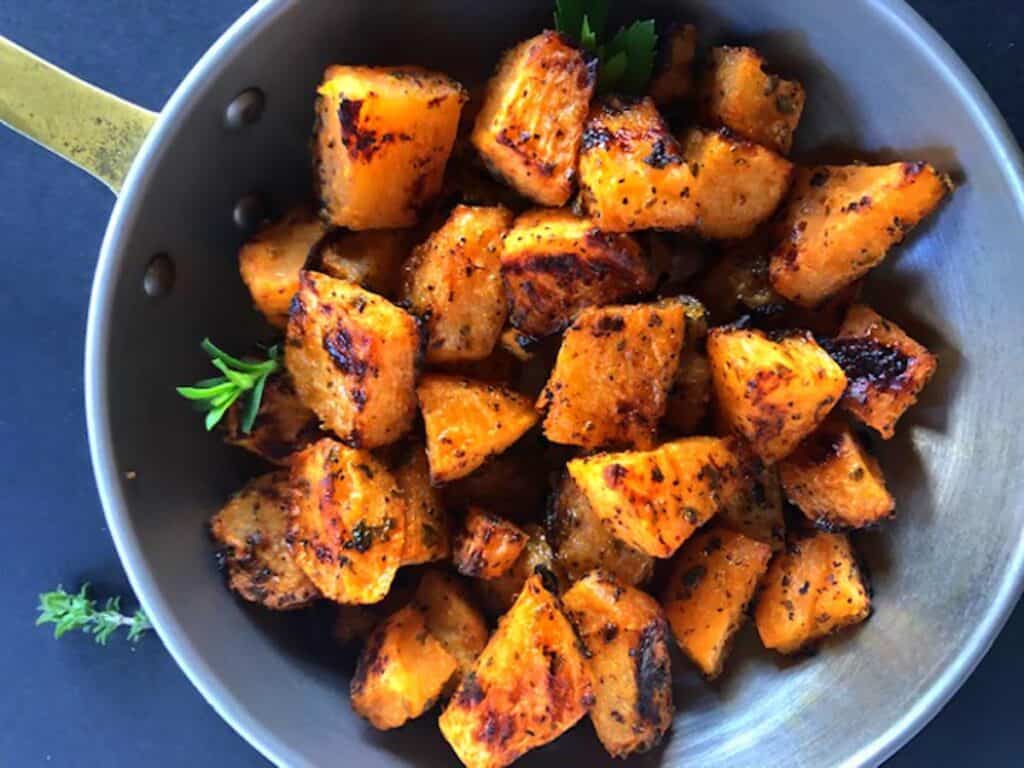 Herb Roasted Rutabagas