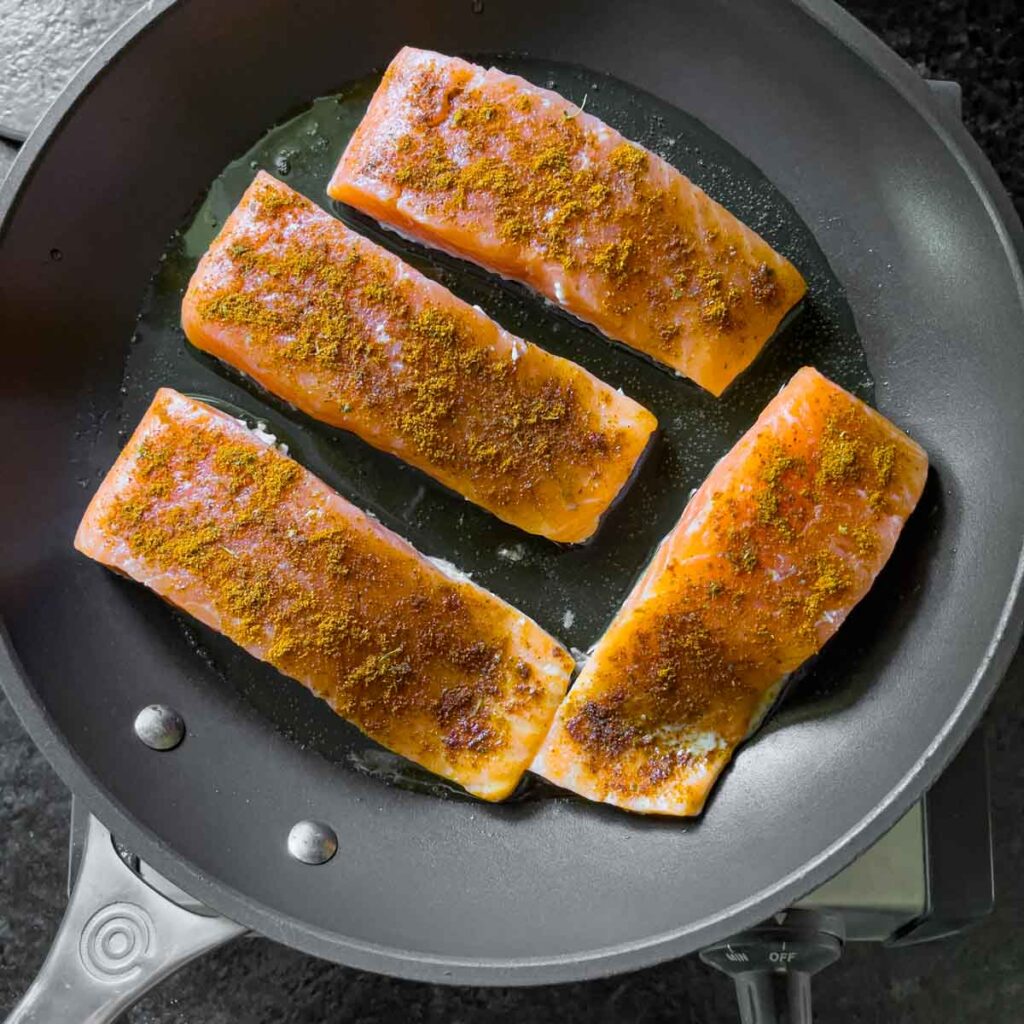 Indian Spiced Salmon Recipe