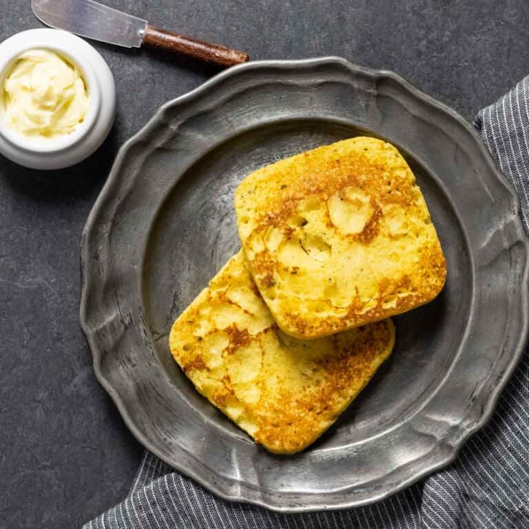 90 Second Parmesan Oregano Bread