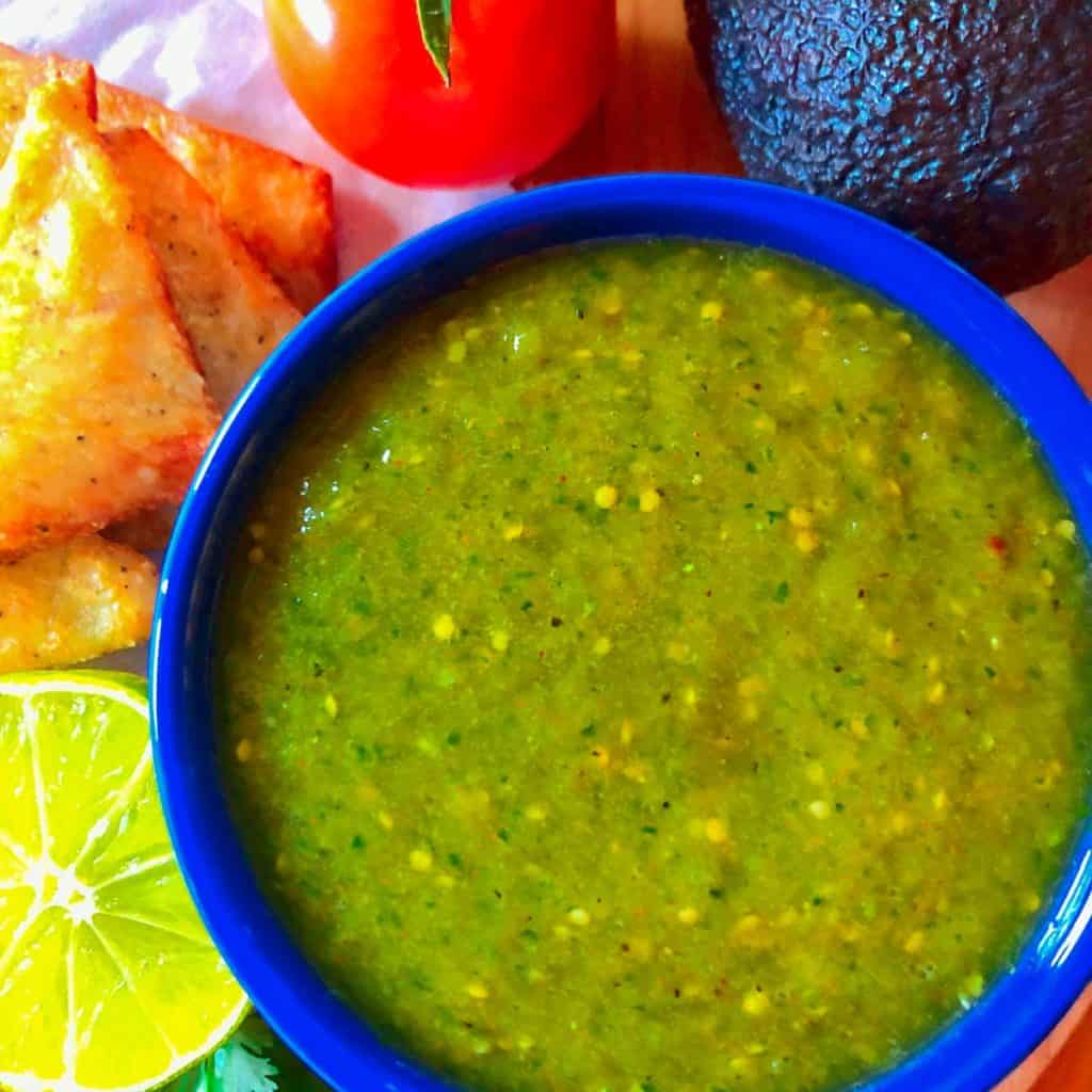 Tomatillo Green Chili Salsa (Salsa Verde)