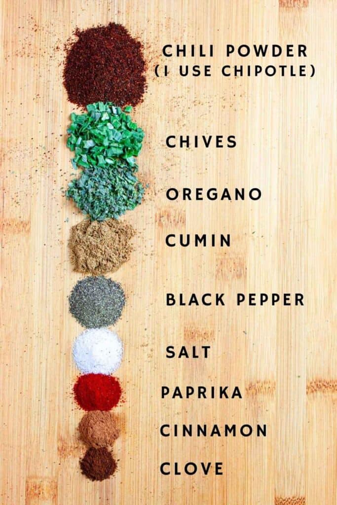Low-FODMAP taco seasoning