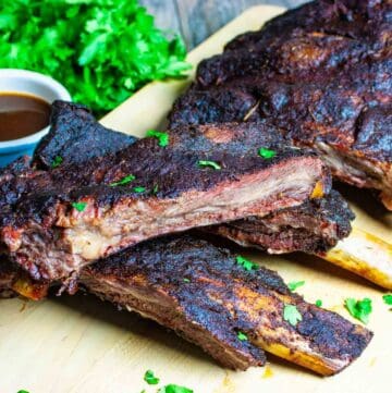 Traeger Beef Ribs - Rad Foodie
