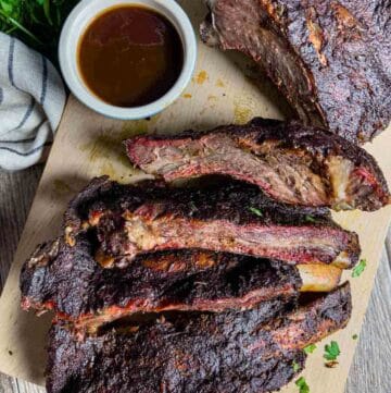 Traeger Beef Ribs - Rad Foodie