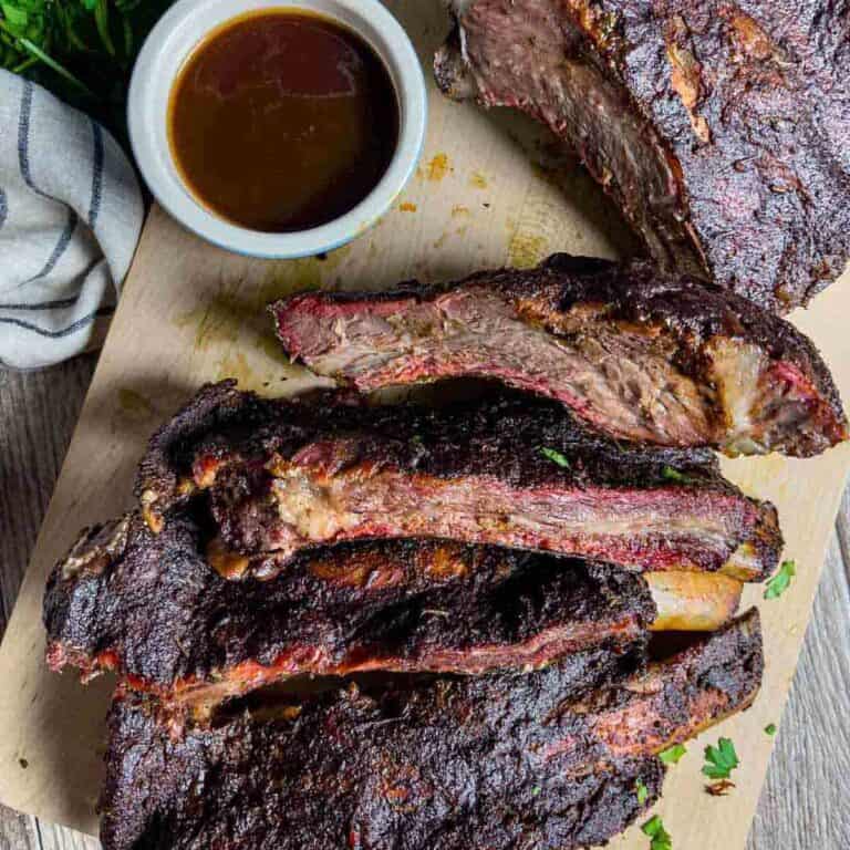 Traeger Beef Ribs - Rad Foodie