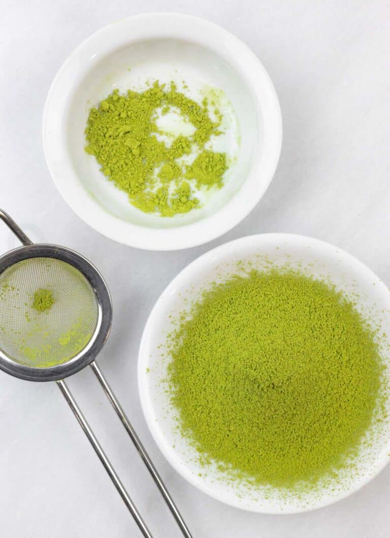 Matcha White Chocolate Cookies with Almond Flour