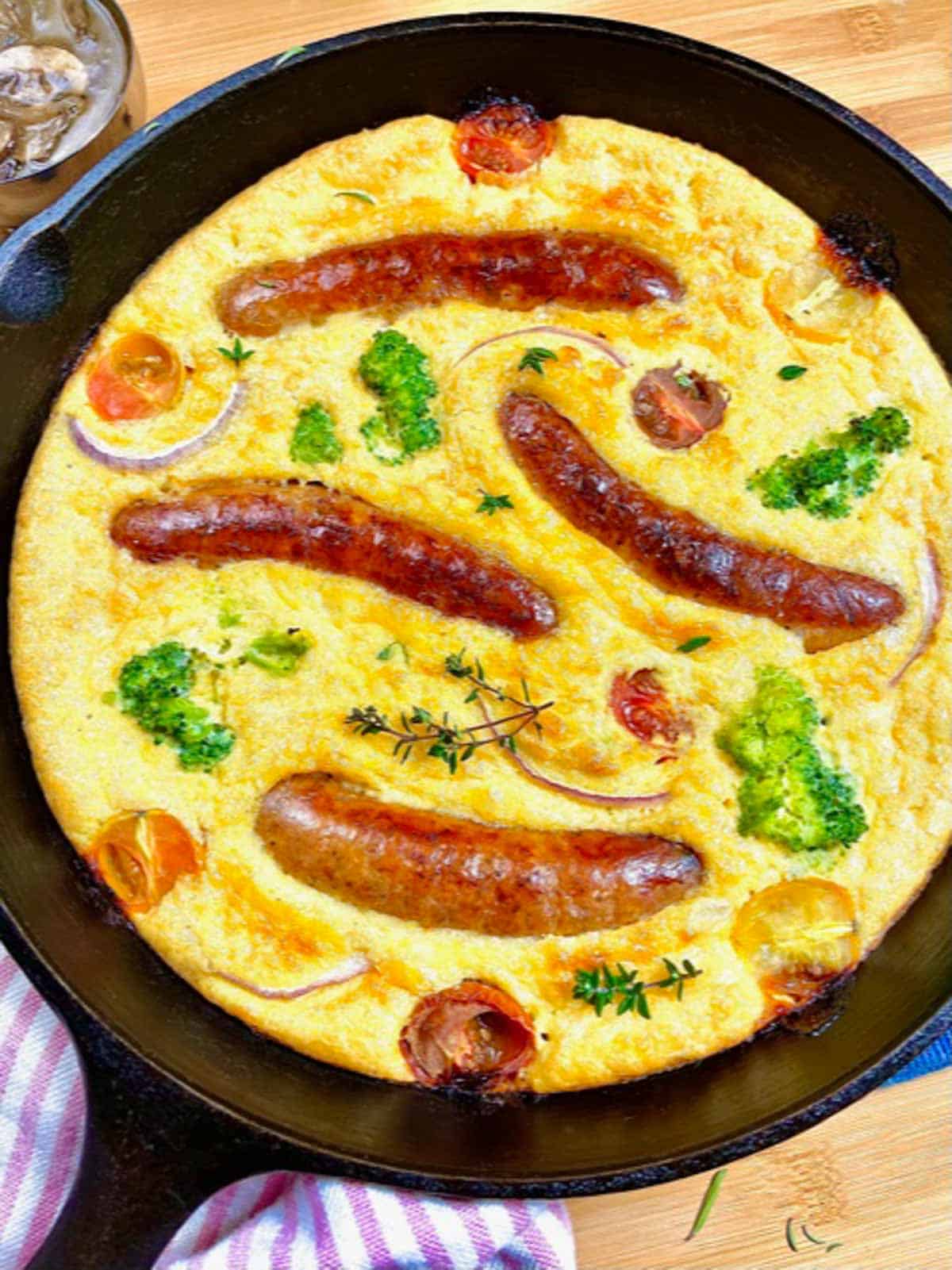 Low Carb Toad in the Hole Recipe