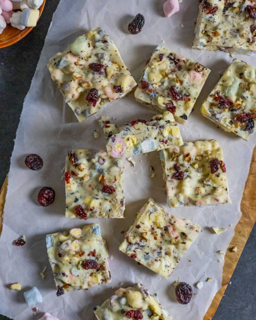 White Chocolate Rocky Road Recipe