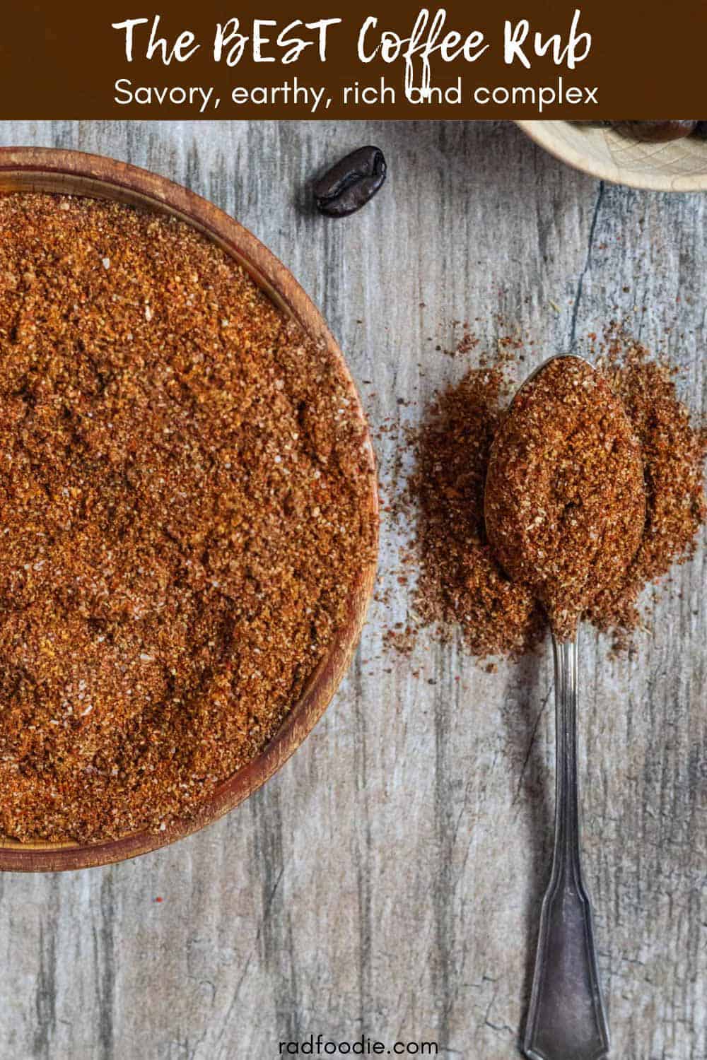Coffee Rub for Chicken, Beef and More