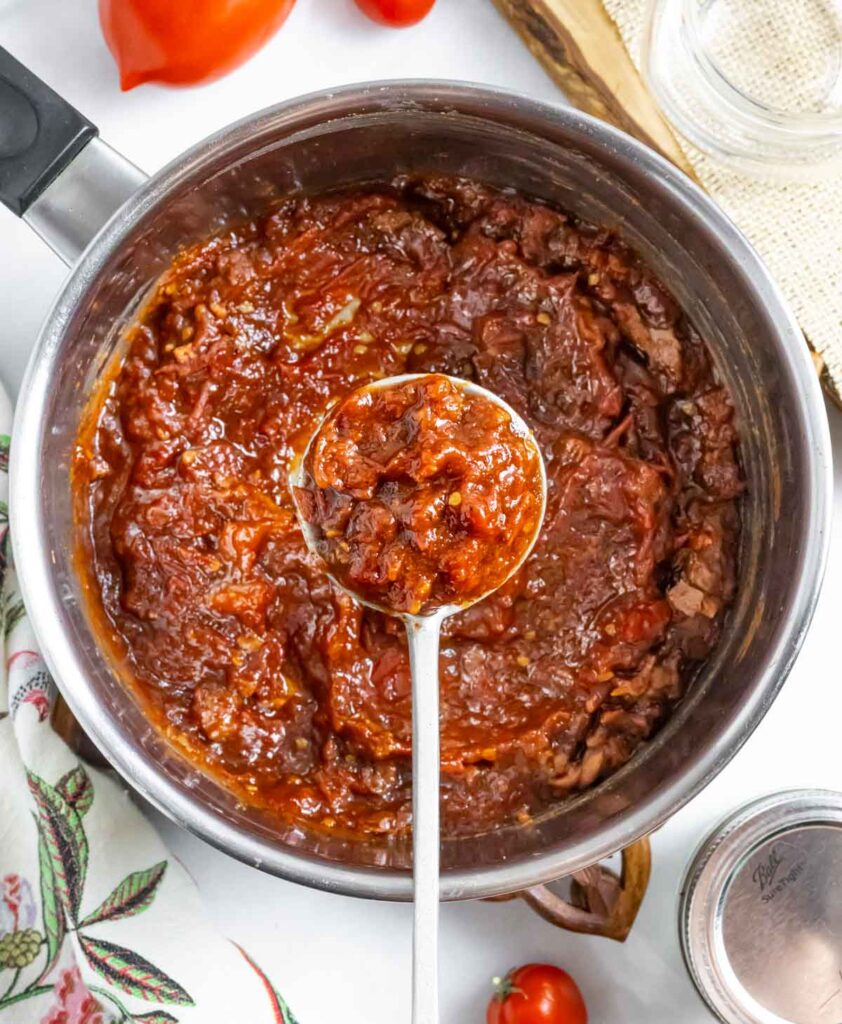 Tomato Chilli Jam (Tomato Marmalade)